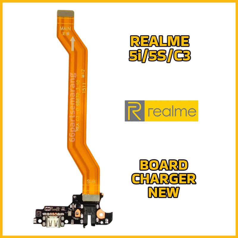 Jual Flexibel Flexible Board Charger Papan Konektor Cas Realme 5 / 5i / 5s / C3 New | Shopee ...
