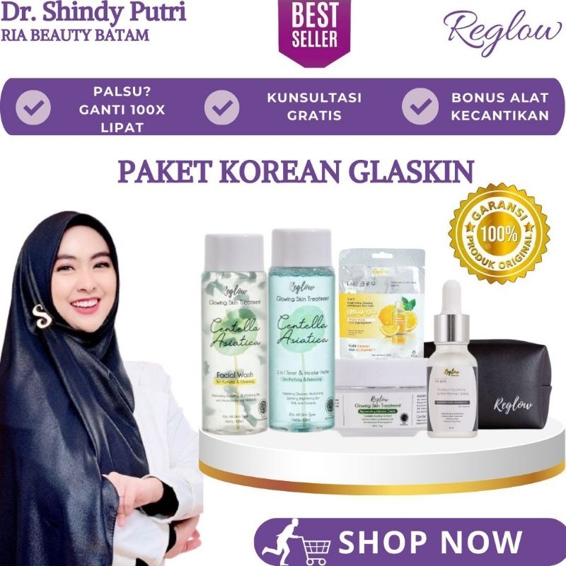 Jual BATAM Skin care Reglow dr Shindy Putri Paket Reglow Skincare ...