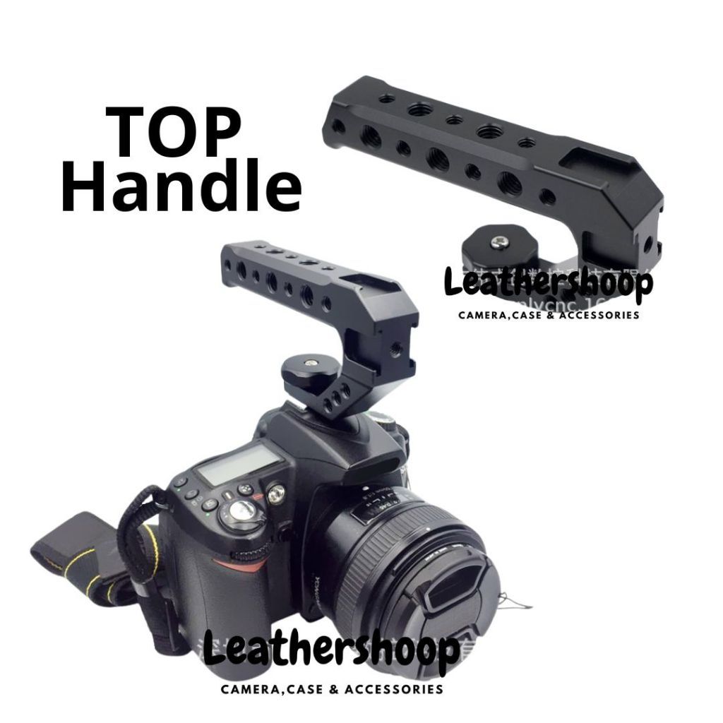 Jual Top Handle Stabilizer Kamera Hand Grip Locating Screw Monitor Mic ...