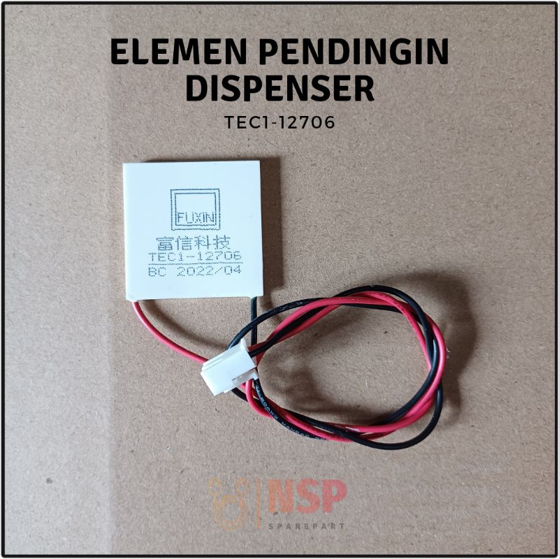 Jual Elemen Pendingin Dispenser Peltier TEC-12706 TEC1-12706 ...