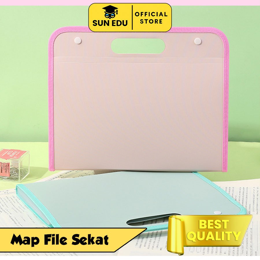 Jual A4 File Folder Document Organizer / Tas File Holder Kertas A4 13 ...