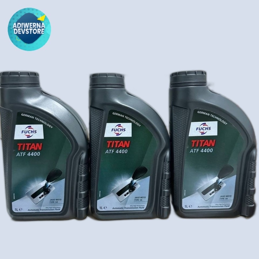 Jual Oli Transmisi Matic Fuchs Titan ATF 4400 1L 1Liter Original | Shopee Indonesia