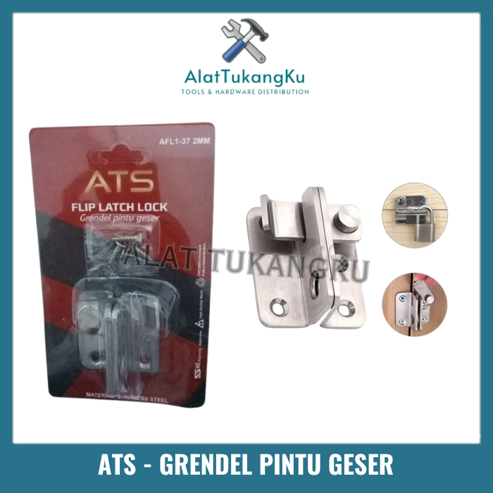 Jual ATS Grendel Pintu Geser / Slot Pintu Geser Sliding Stainless ...