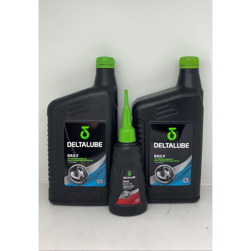 Jual Deltalube Daily Matic Sae 10W/30 Kemasan 800ML & 1 Liter | Shopee ...