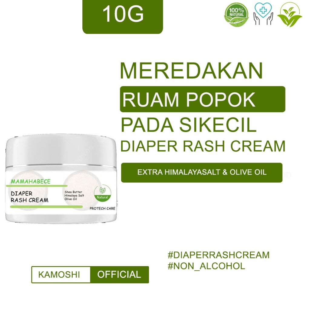 Jual Diaper Cream Rash Cream Ruam Popok Untuk Bayi Pure Baby Rash Cream ...