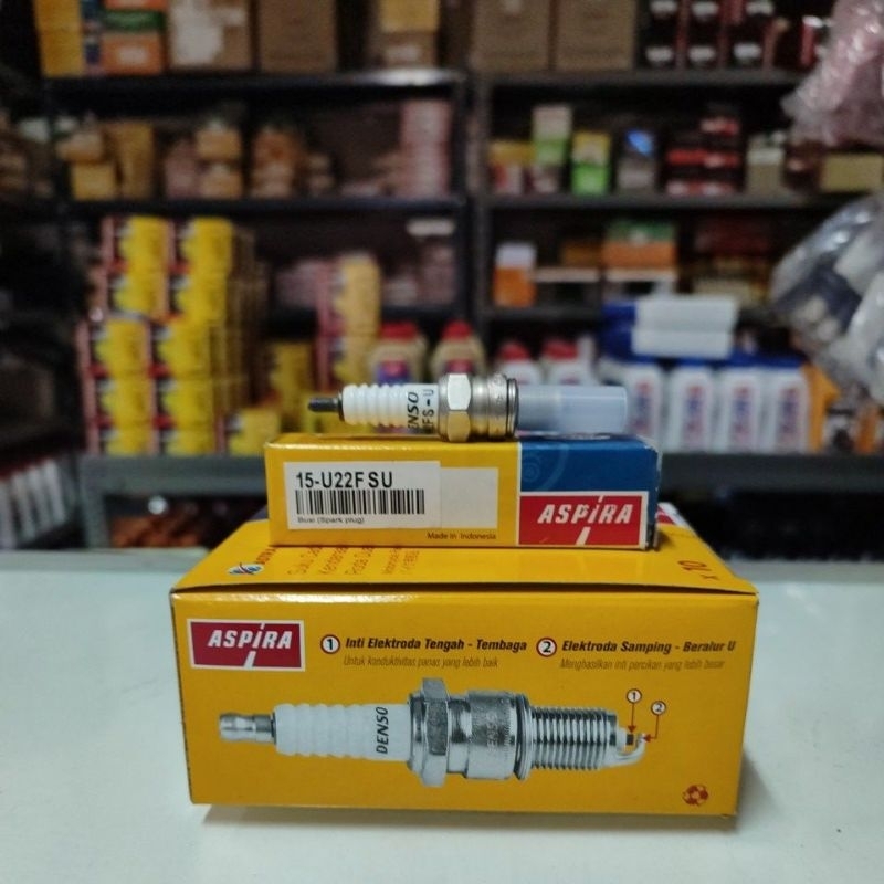 Jual BUSI ASPIRA DENSO PENDEK (15-U22FSU) | Shopee Indonesia