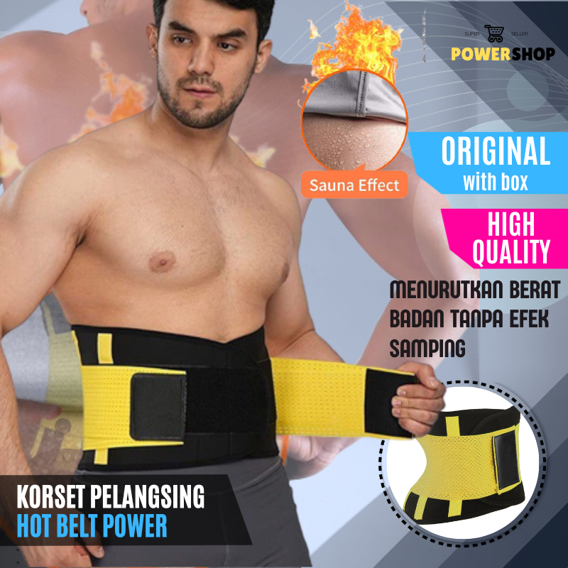 Jual KORSET HOT SHAPER OLAHRAGA PRIA WANITA STAGEN LAKI LAKI PELANGSING ...