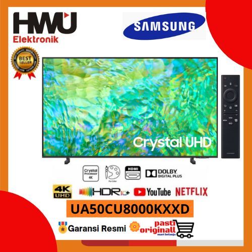 Jual SAMSUNG LED 50CU8000 CRYSTAL UHD SMART TV 50" UA50CU8000KXXD ...
