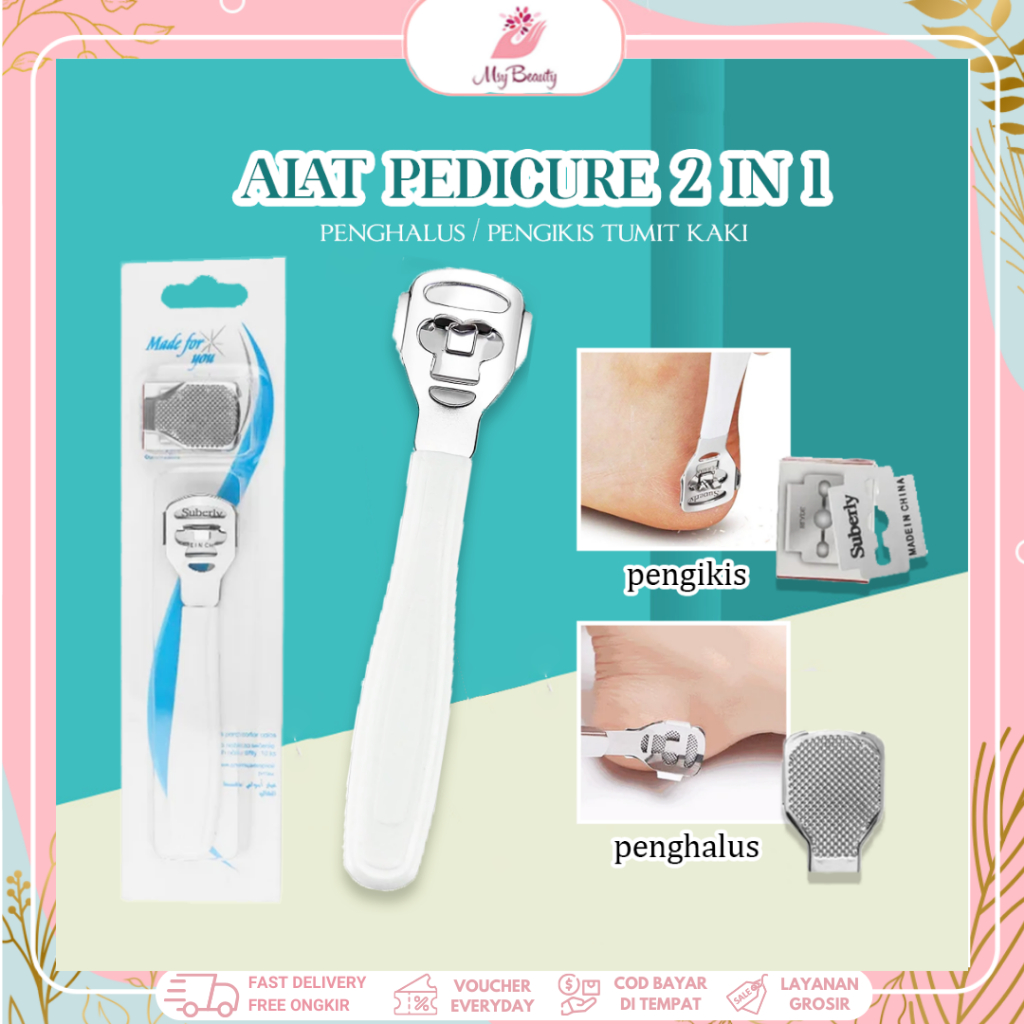 Jual MSY Alat Penghalus Tumit Pedicure Foot Care Untuk Perawatan Kaki ...