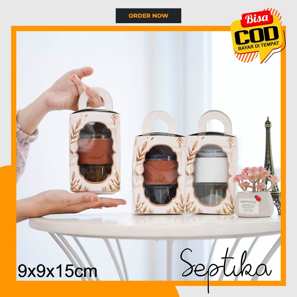 Jual Paper Box Craft Tumbler Dus Packaging Kemasan Souvenir Kardus ...