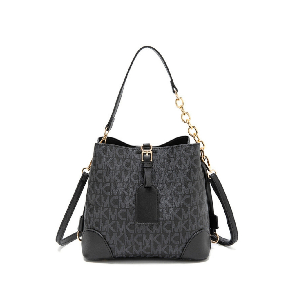 Jual MKMC Shoulder Bag Wanita Import Bucket Monogram Kondangan Medium ...