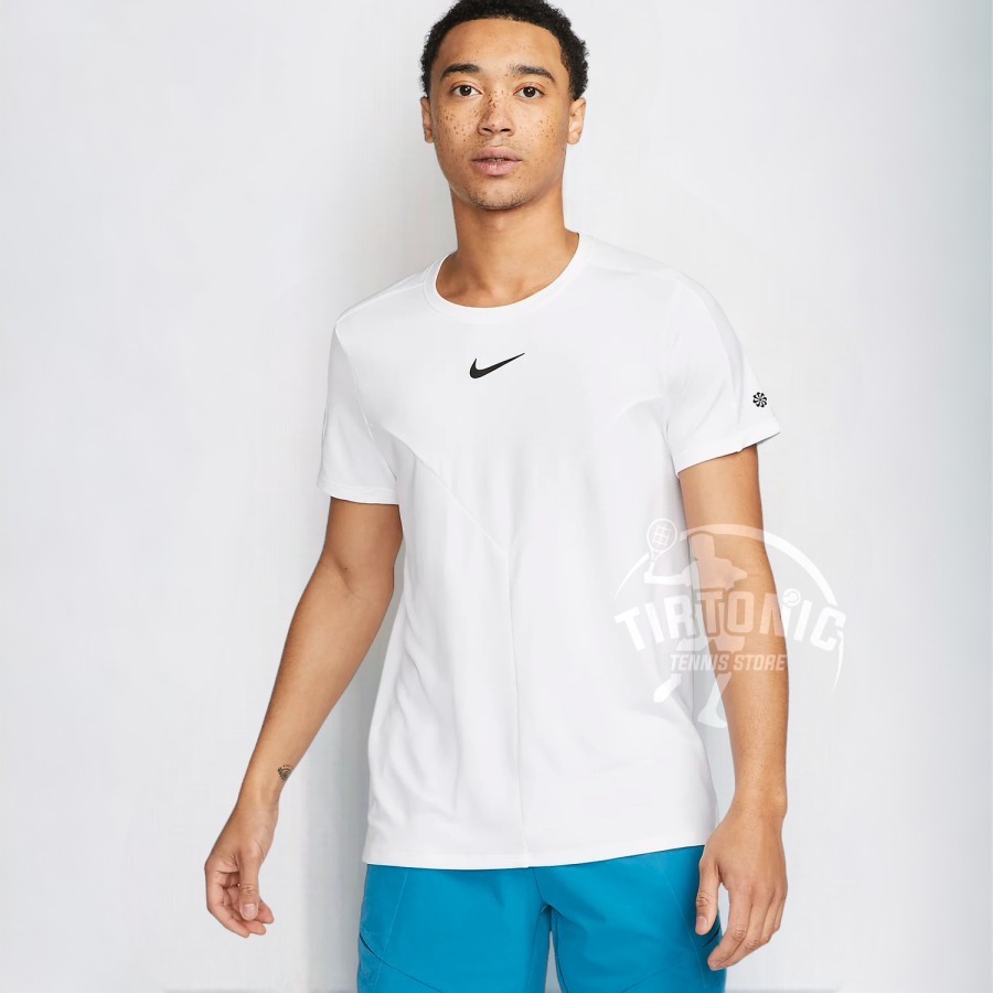 Jual Baju Tenis Nike Court Dri-FIT Slam Tennis White BNWT ORIGINAL ...