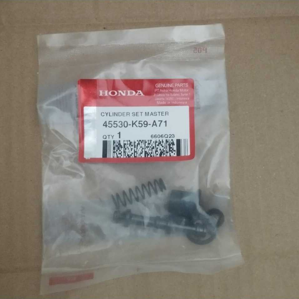 Jual CYLINDER SET MASTER (KARET SEAL MASTER REM) 45530-K59-A71 HONDA ...