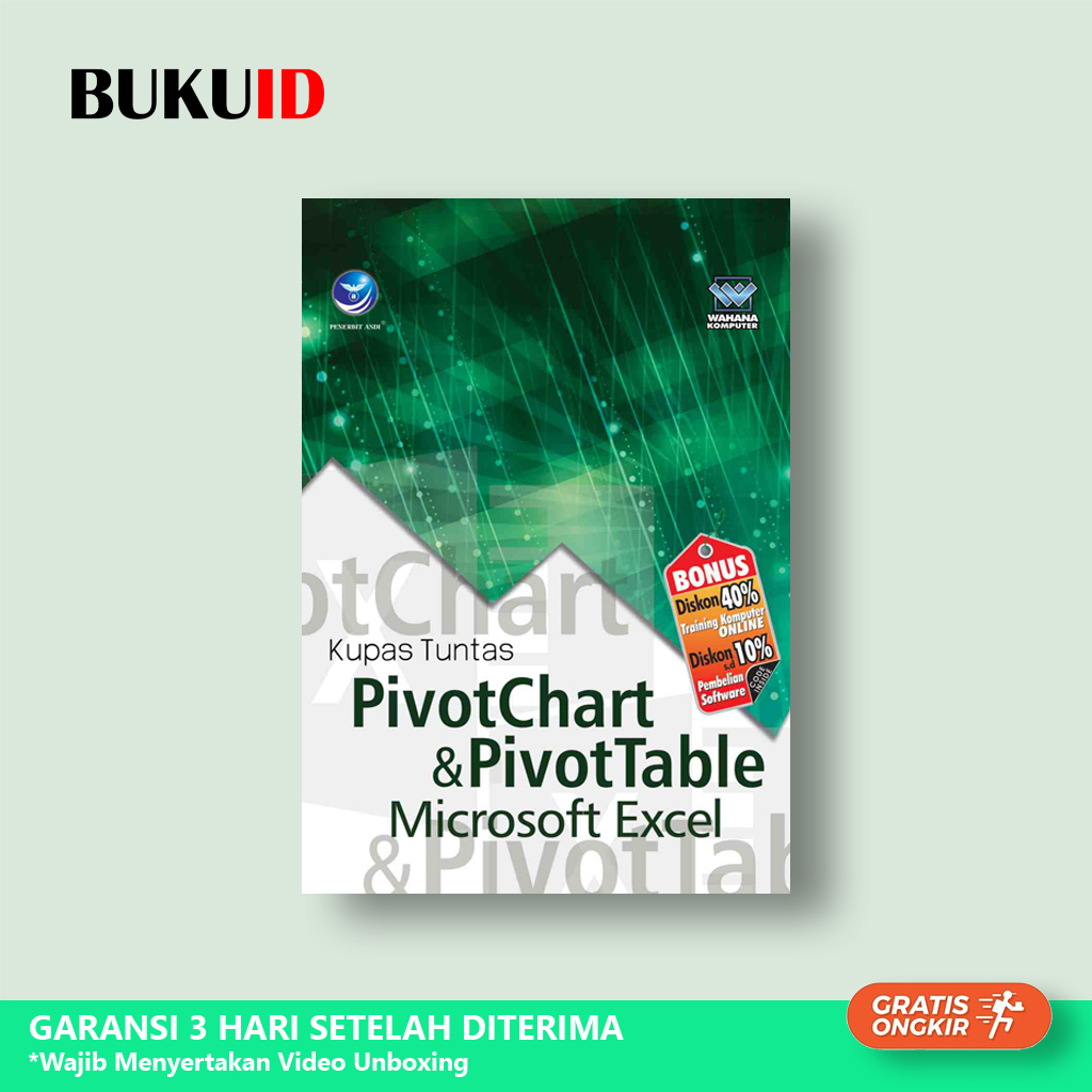 Jual Buku Kupas Tuntas PivotChart Dan PivotTable Microsoft Excel - Original | Shopee Indonesia