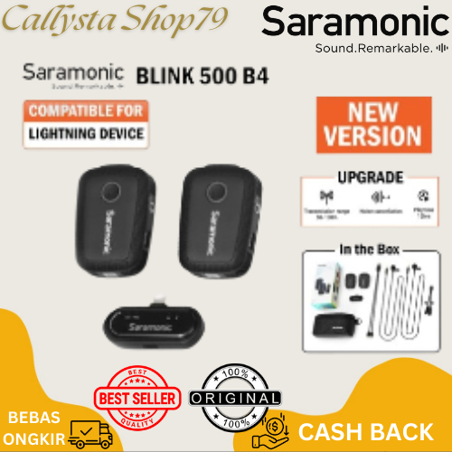 Jual MIC SARAMONIC BLINK 500 B3,500 B4,500 B4 New Version,500 PRO B3 ...