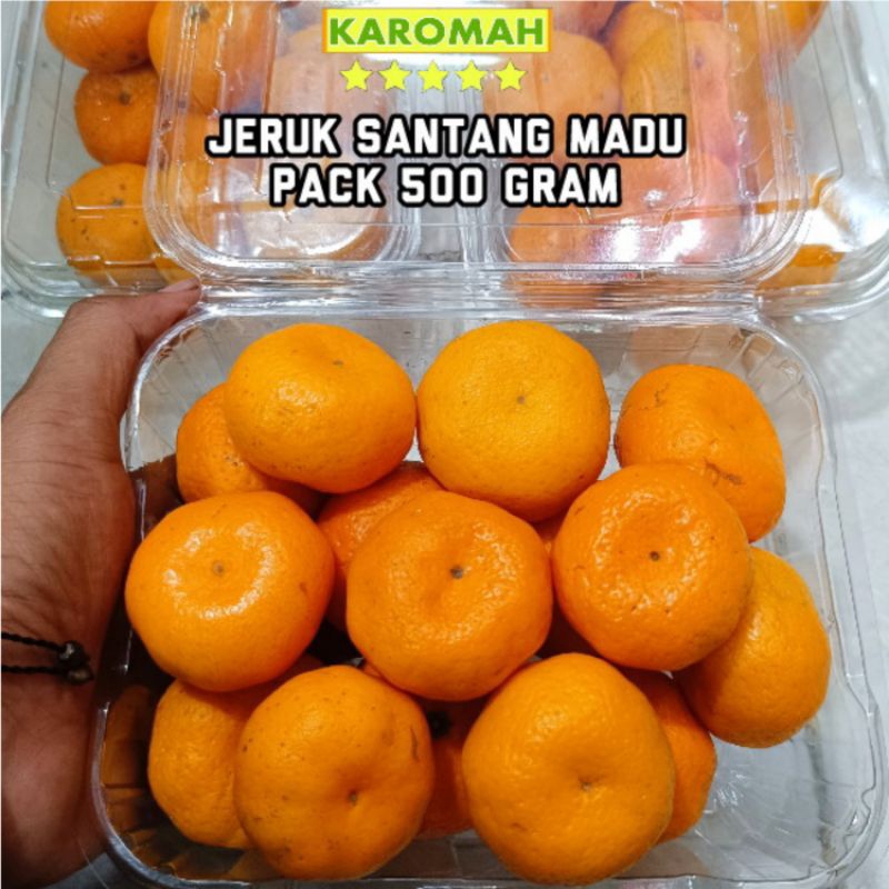 Jual BUAH JERUK SANTANG MADU PACK 500GR JAMIN MANIS NEW!! // JERUK ...