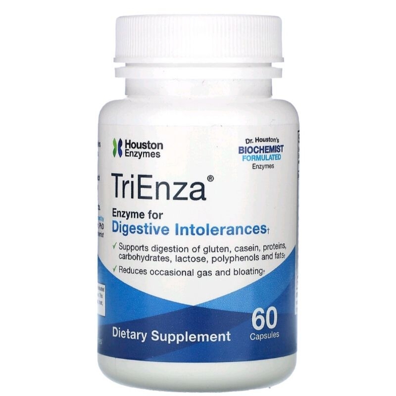 Jual Houston Enzymes TriEnza Enzyme for Digestive Intolerance 60 ...