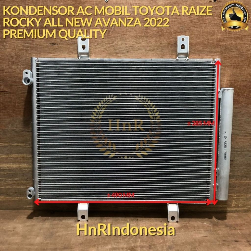 Jual Kondensor AC Mobil Toyota Raize Rocky All New Avanza 2022 ...