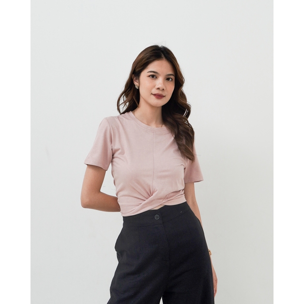 Jual SIMPLY SEVEN - Basic Twisted Top Atasan Wanita | Shopee Indonesia