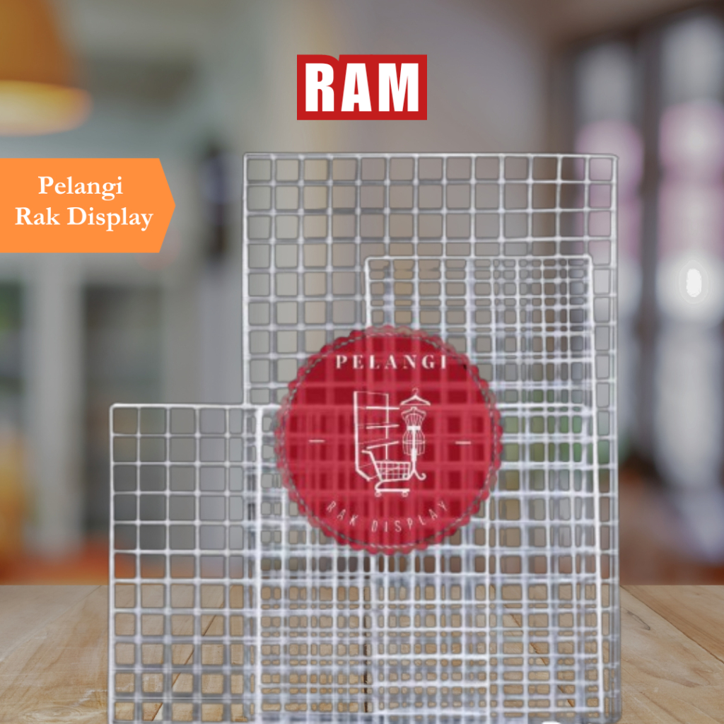 Jual GRID WALL JARING RAM KAWAT BESI DINDING 50X100 CM / GANTUNGAN ...