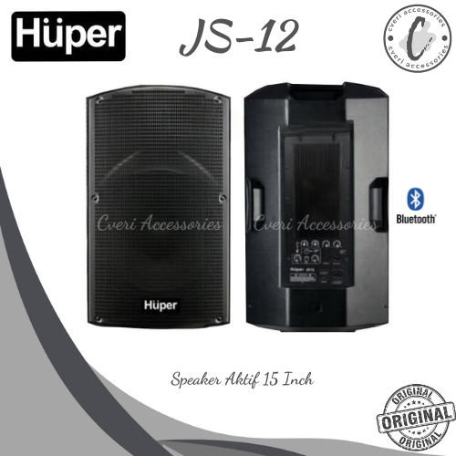 Jual Huper JS12 15" 2-Way Professional Speaker Aktif Original Active JS-12 | Shopee Indonesia