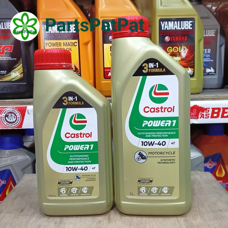 Jual OLI OIL MESIN KASTROL CASTROL POWER1 POWER 1 ONE 08LT 1LT 800 ML ...