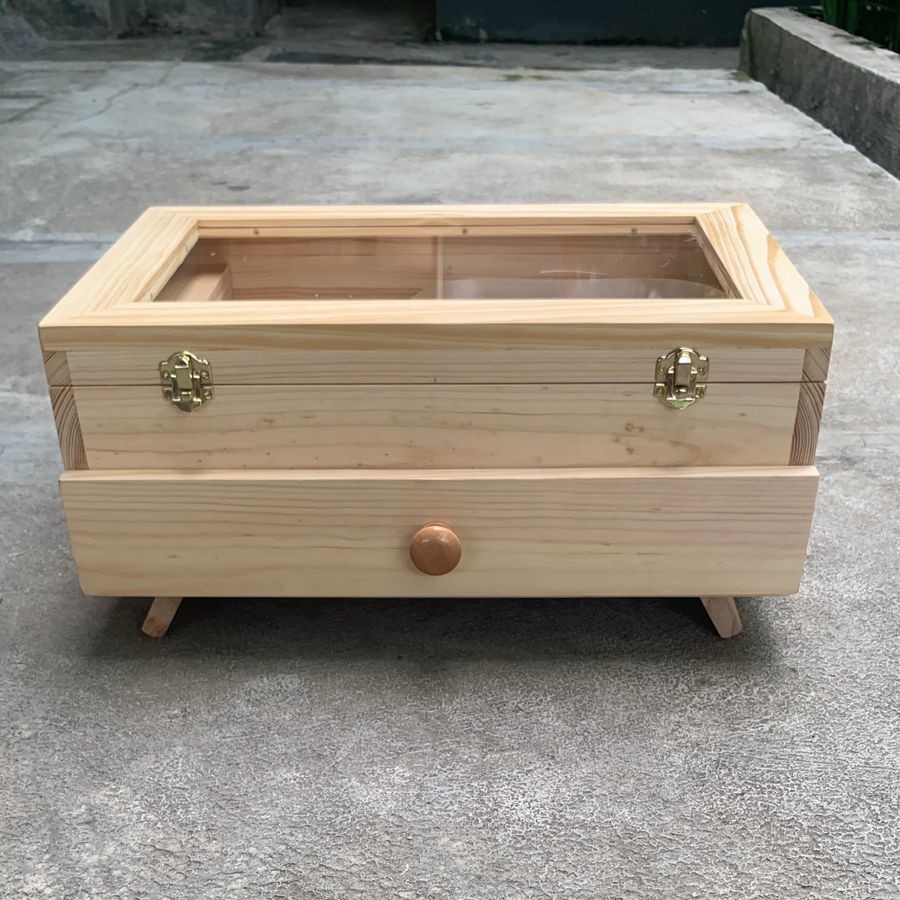 Jual Box Album Foto Kayu Combo Akrilik CBAPER 40X28X18.5 | Shopee Indonesia