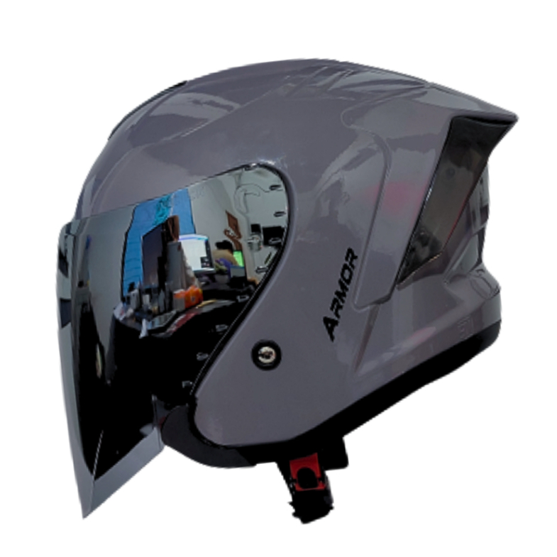 Jual Helm JS ARMOR Solid Premium Half Face Original SNI | Shopee Indonesia