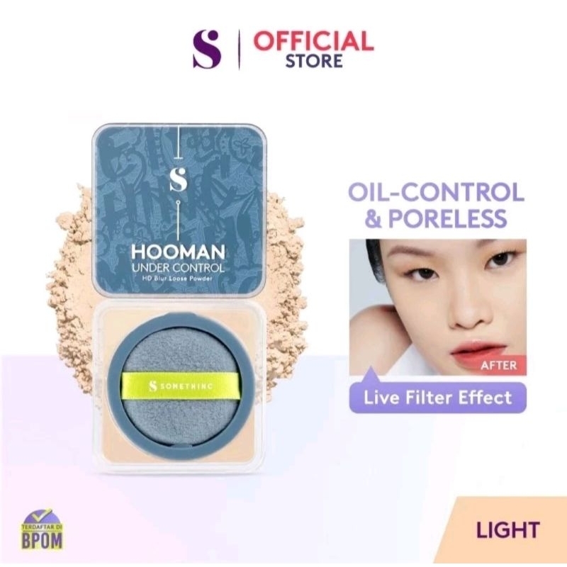 Jual Somethinc Hooman Under Control HD Blur Loose Powder 13gr | Shopee ...