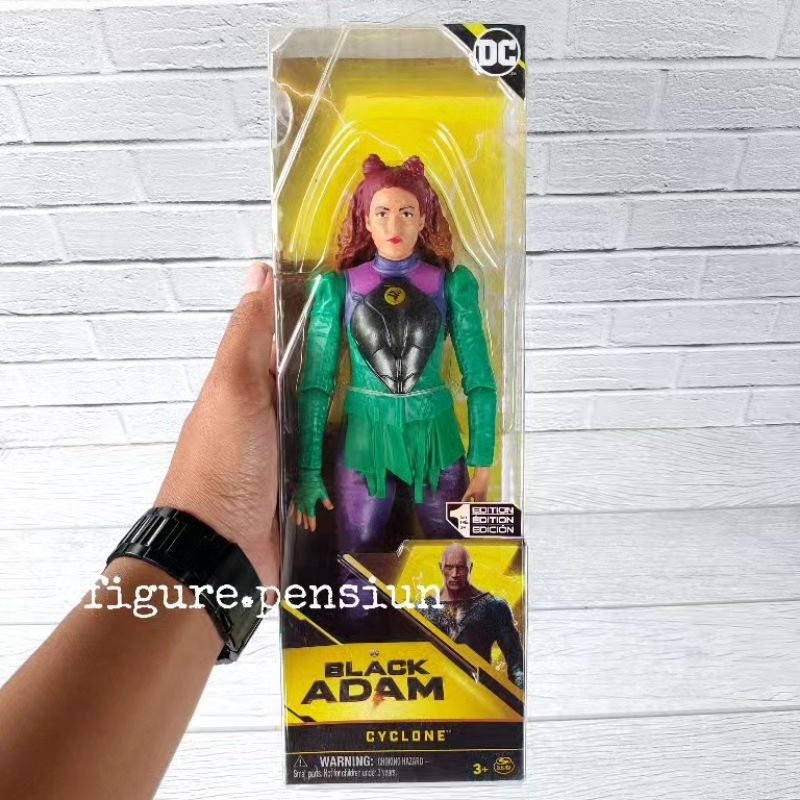 Jual SPIN MASTER DC CYCLONE BLACK ADAM 12 INCH ACTION FIGURE EDITION ...