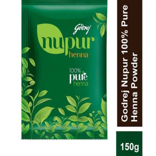 Jual GODREJ NUPUR HENNA POWDER 150G / 100% Bubuk Henna Murni | Shopee ...