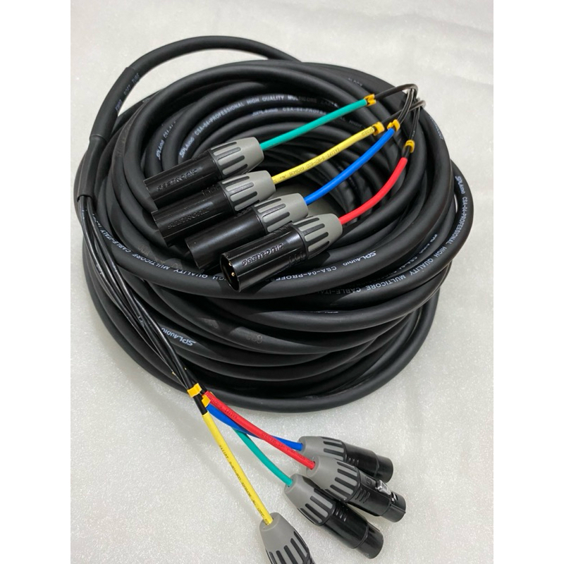 Jual KABEL SNAKE SPL AUDIO 4CHANEL KABEL SNAKE 4WAY | Shopee Indonesia