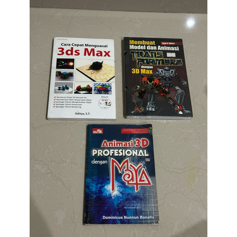 Jual Buku 3D Modeling 3D Max Maya | Shopee Indonesia