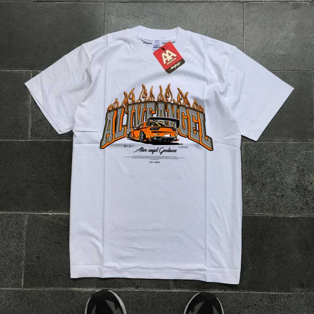 Jual KAOS DISTRO KAOS PRIA LENGAN PENDEK UNISEX T-SHIRT VINTAGE PUTIH ...