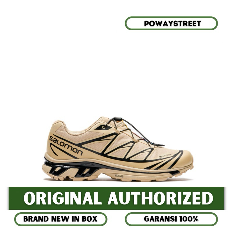 Jual Salomon XT-6 Goretex Safari Black | Shopee Indonesia