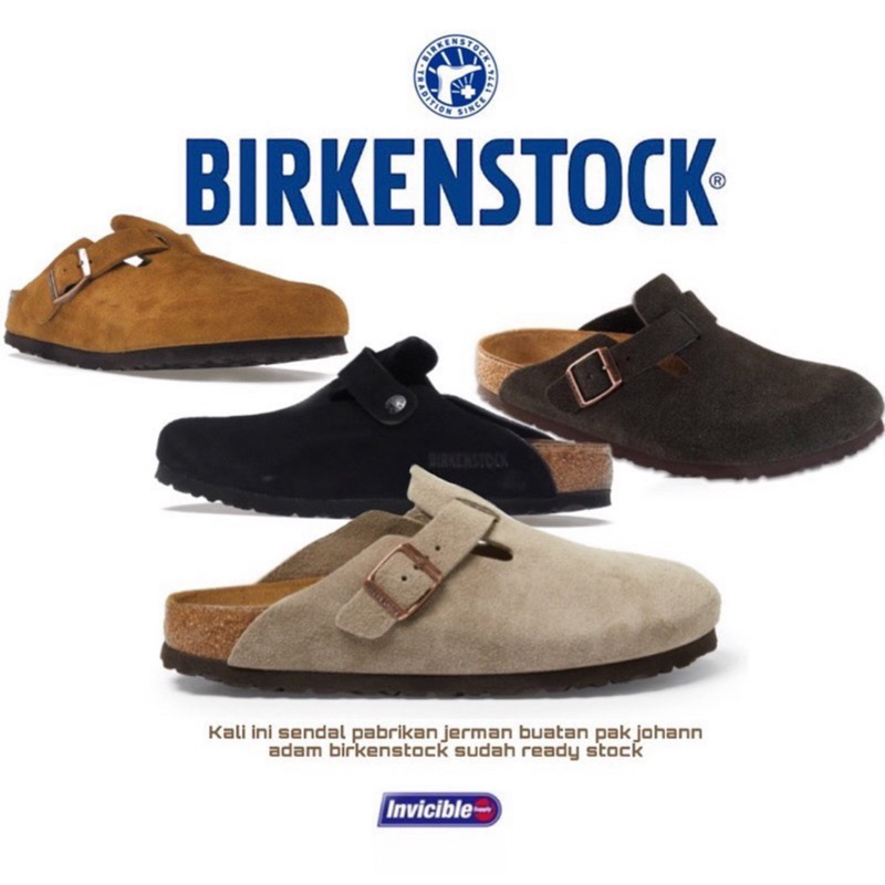 Jual BIRK*NST0CK BOSTON SOFT FOOTBED CLOGS / BIRK*NSTOCK | Shopee Indonesia
