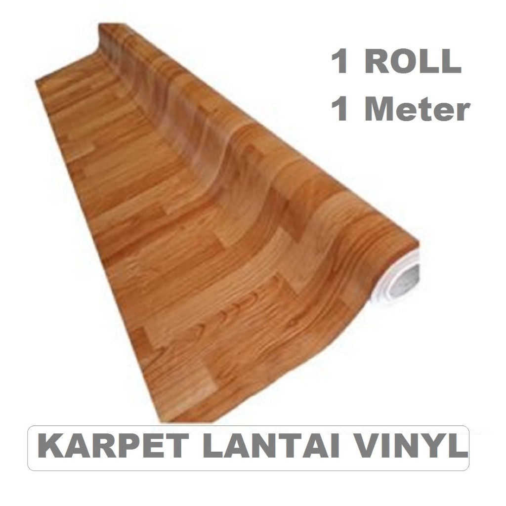 Jual KARPET LANTAI VINYL gulungan panjang 1 meter lebar 2 meter motif kayu TEBAL 0.7 MM | Shopee ...