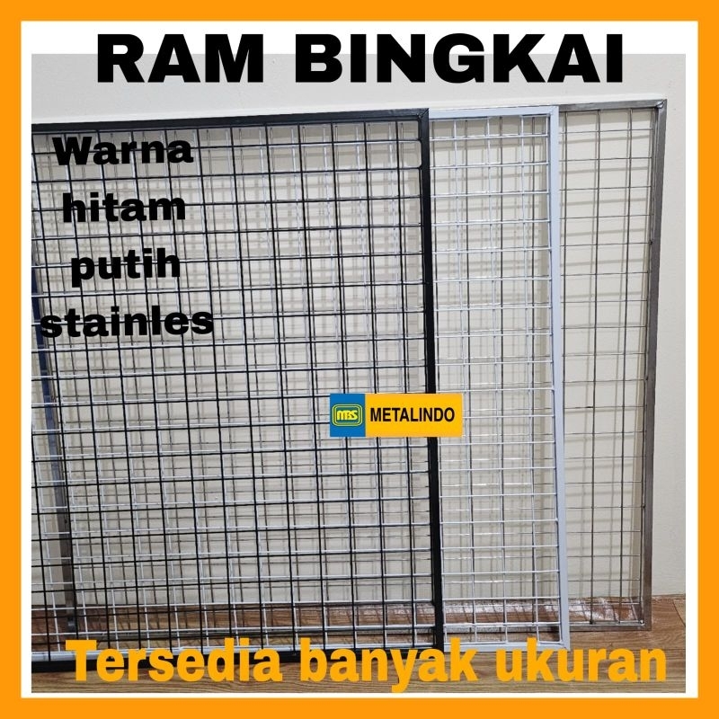 Jual Jaring Ram Bingkai Besi Tebal Kawat Ram Display accesories ...