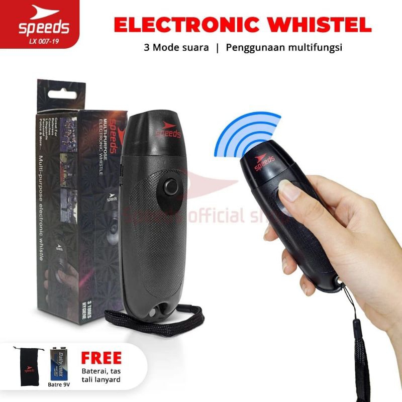 Jual SPEEDS Pluit wasit elektonic whistle push peluit Olahraga ...