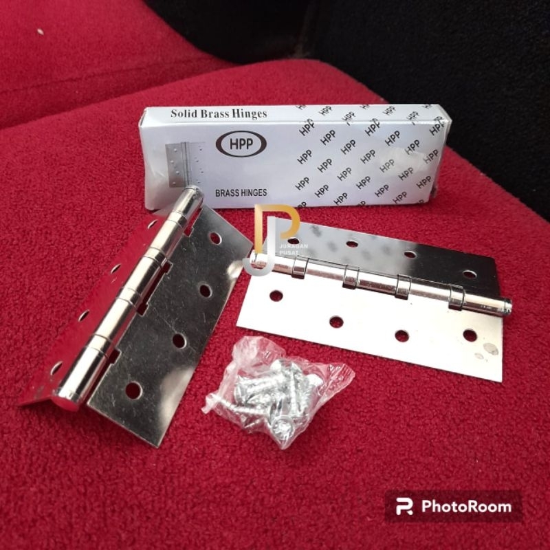 Jual ENGSEL PINTU 4" INCH HPP ENGSEL JENDELA ISI 12 SET TEBAL STAINLEES ...