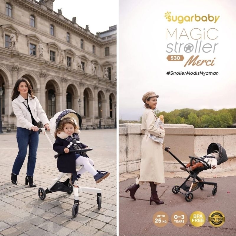 Jual Sugar baby Magic Stroller 530 Merci | Shopee Indonesia