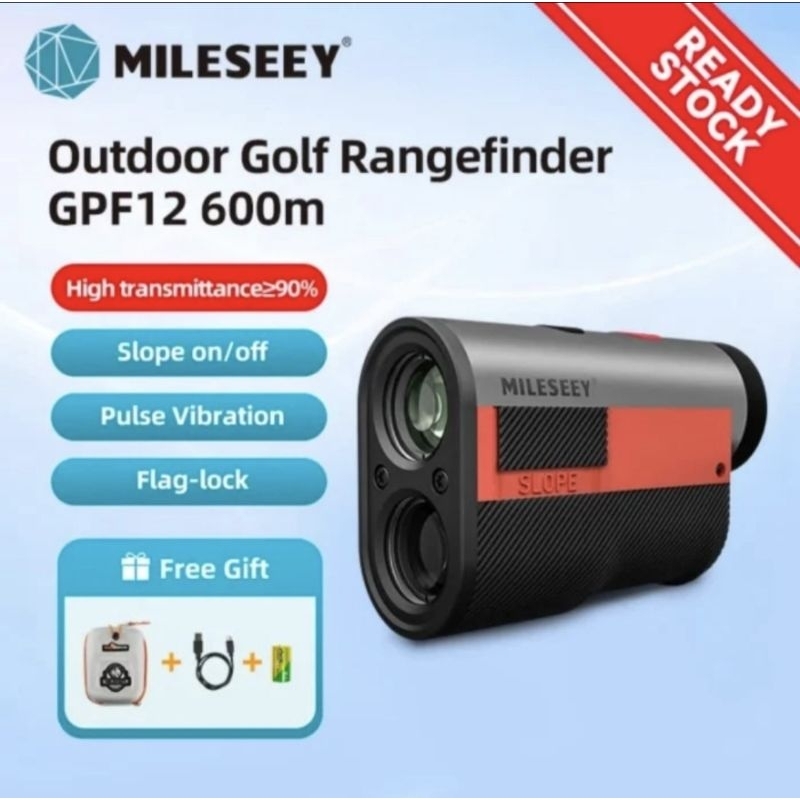 Jual Mileseey GPF12 600m Rechargeable Laser Rangefinder Golf Competition | Shopee Indonesia