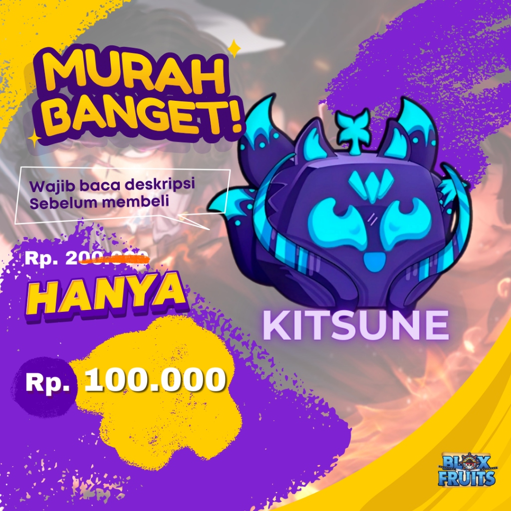 Jual Kitsune Fruit | Kitsune Fruit | Buah Kitsune | Shopee Indonesia
