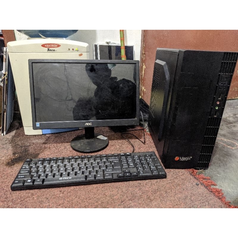 Jual 1 Set PC core i5 2400 gen2 ( 4cpu' ) | Shopee Indonesia