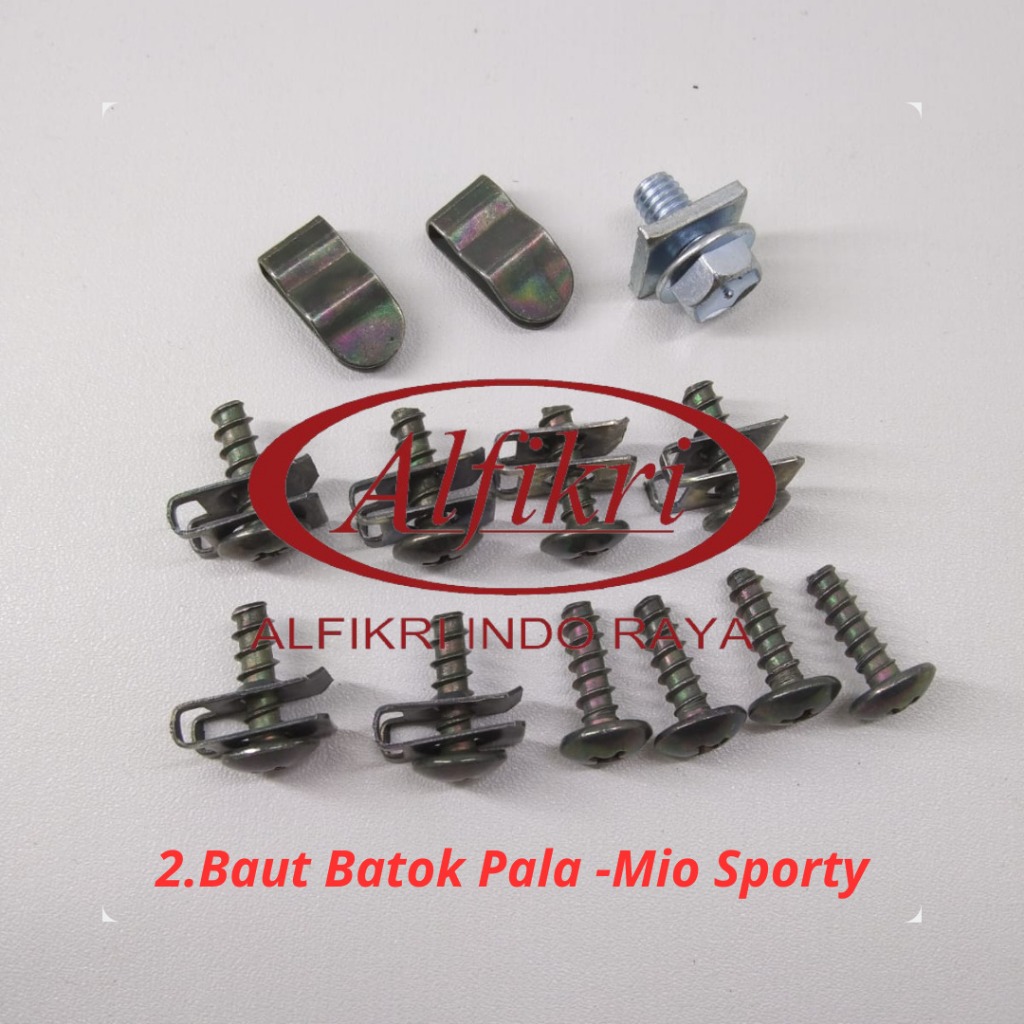 Jual Baut Set Batok Yamaha Mio Sporty Mio Smile / Baud Set Batok Lampu ...