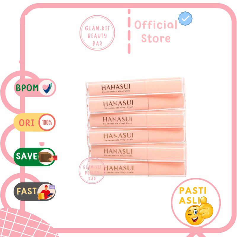 Jual BUNDLE Hanasui Glazedorable Vinyl Stain 2PC | Shopee Indonesia
