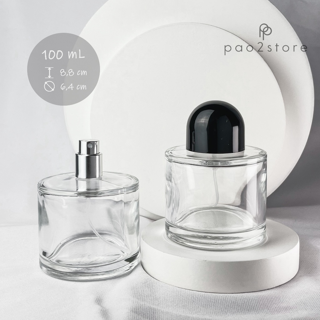 Jual Botol Spray 100ml Kaca Bulat Tebal - Refill Parfum Isi Ulang Unik ...