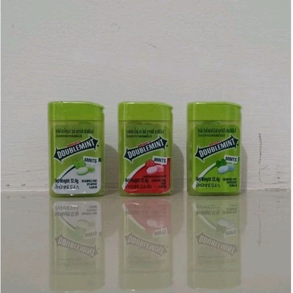Jual Permen Candy Doublemint SUGARFREE Mint Asli dari Thailand | Shopee ...