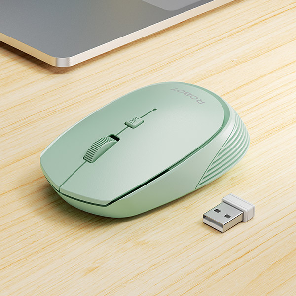 Jual Omecell | ROBOT MOUSE WIRELESS M205 2.4Ghz 1600 DPI | Shopee Indonesia