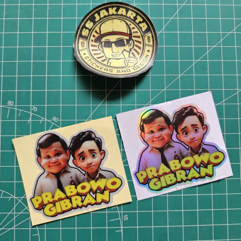 Jual Stiker CAPRES Sticker GEMOY PRABOWO ANIS GANJAR | Shopee Indonesia